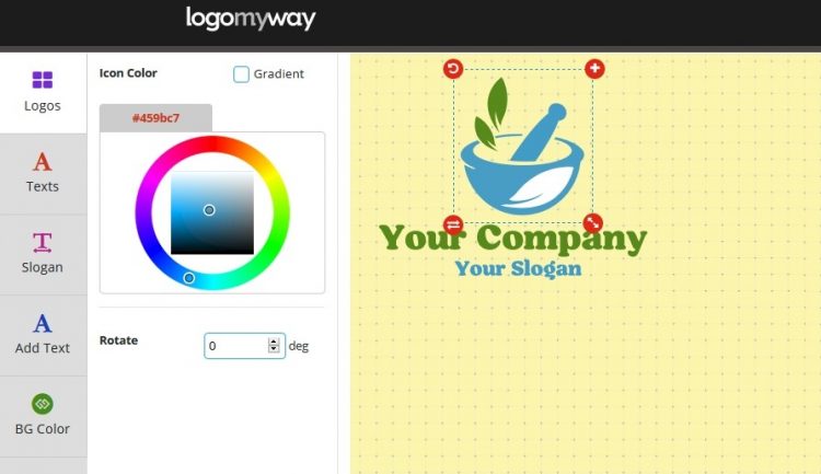 How to Make Your Own Logo Using the LogoMyWay Online Logo Maker - Mom ...
